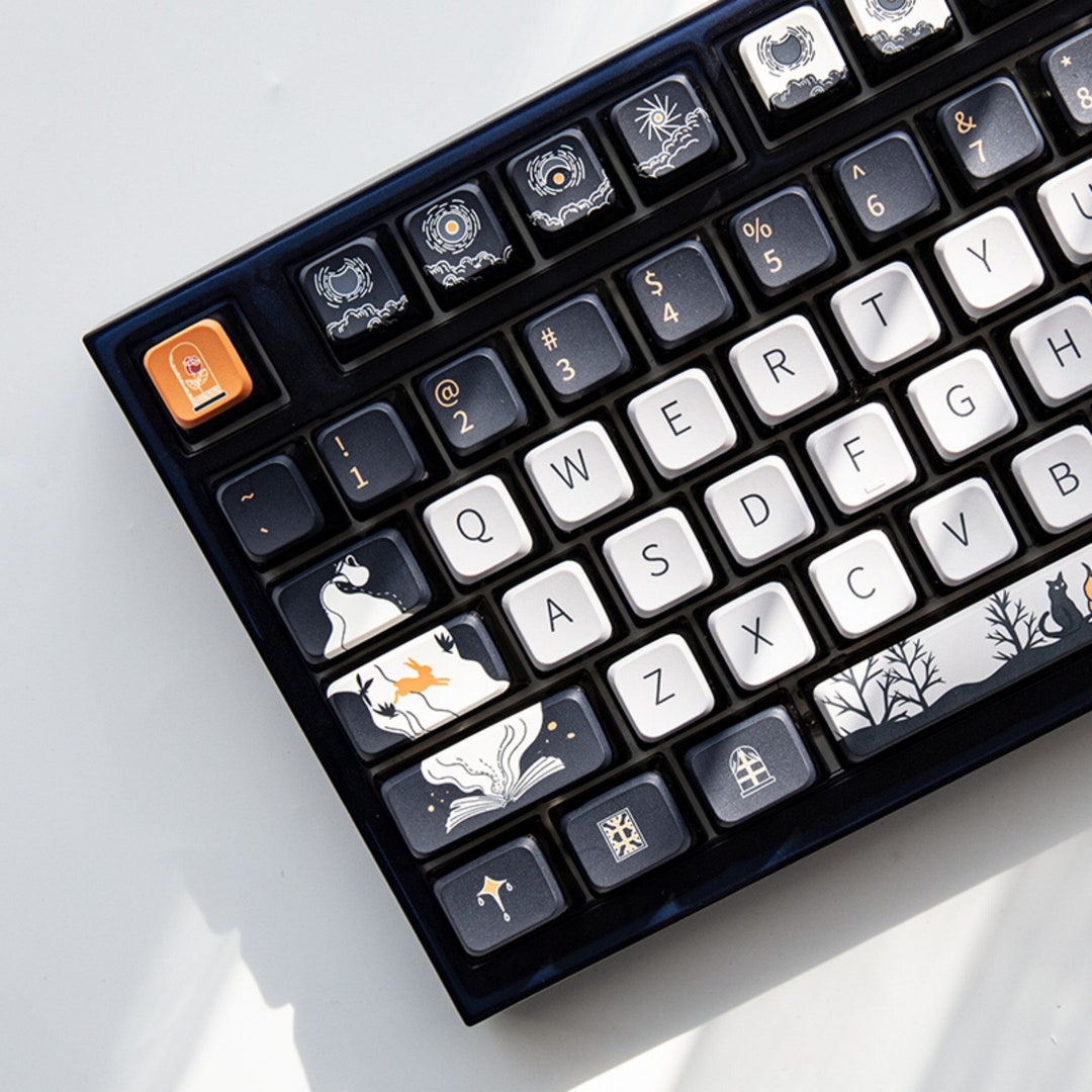 120PCS Dark Fairy Tales Theme Keycap Setcute Keycapside - Etsy