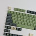 140PCS Terra Theme Keycap Set,green Keycap,pbt Keycap,cherry Keycap ...