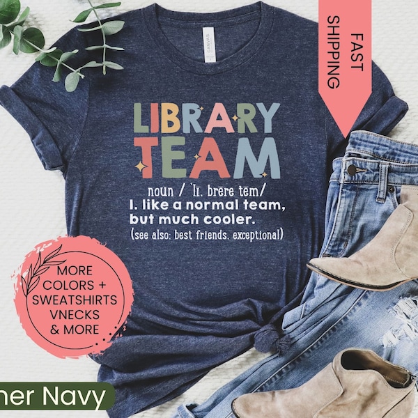 Library T Shirt - Etsy