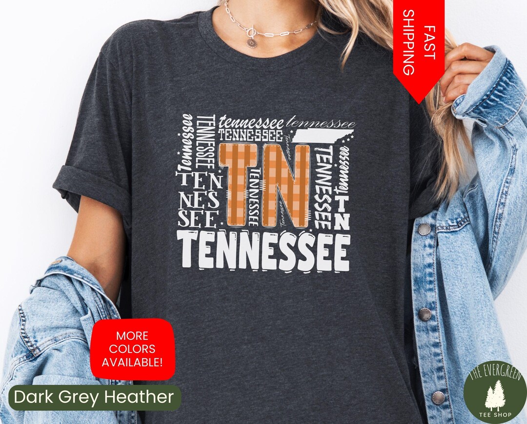 Tennessee Shirt,tennessee Home Tee,ennessee State Map Shirt,tennessee ...