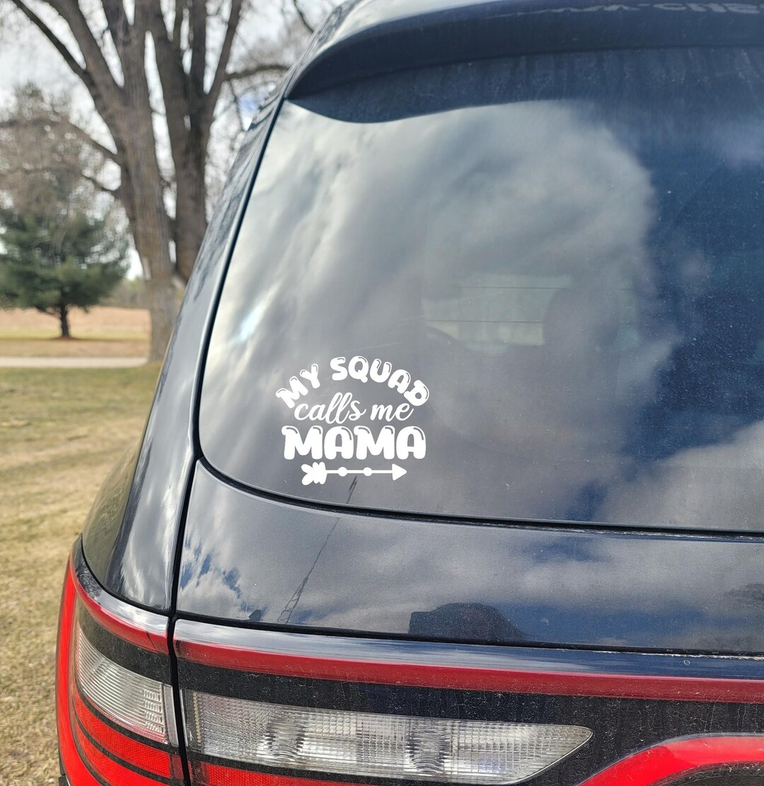 Mom Vinyl Decals, Car Decals, Bumper Stickers, Gift for Mom, Gift for ...