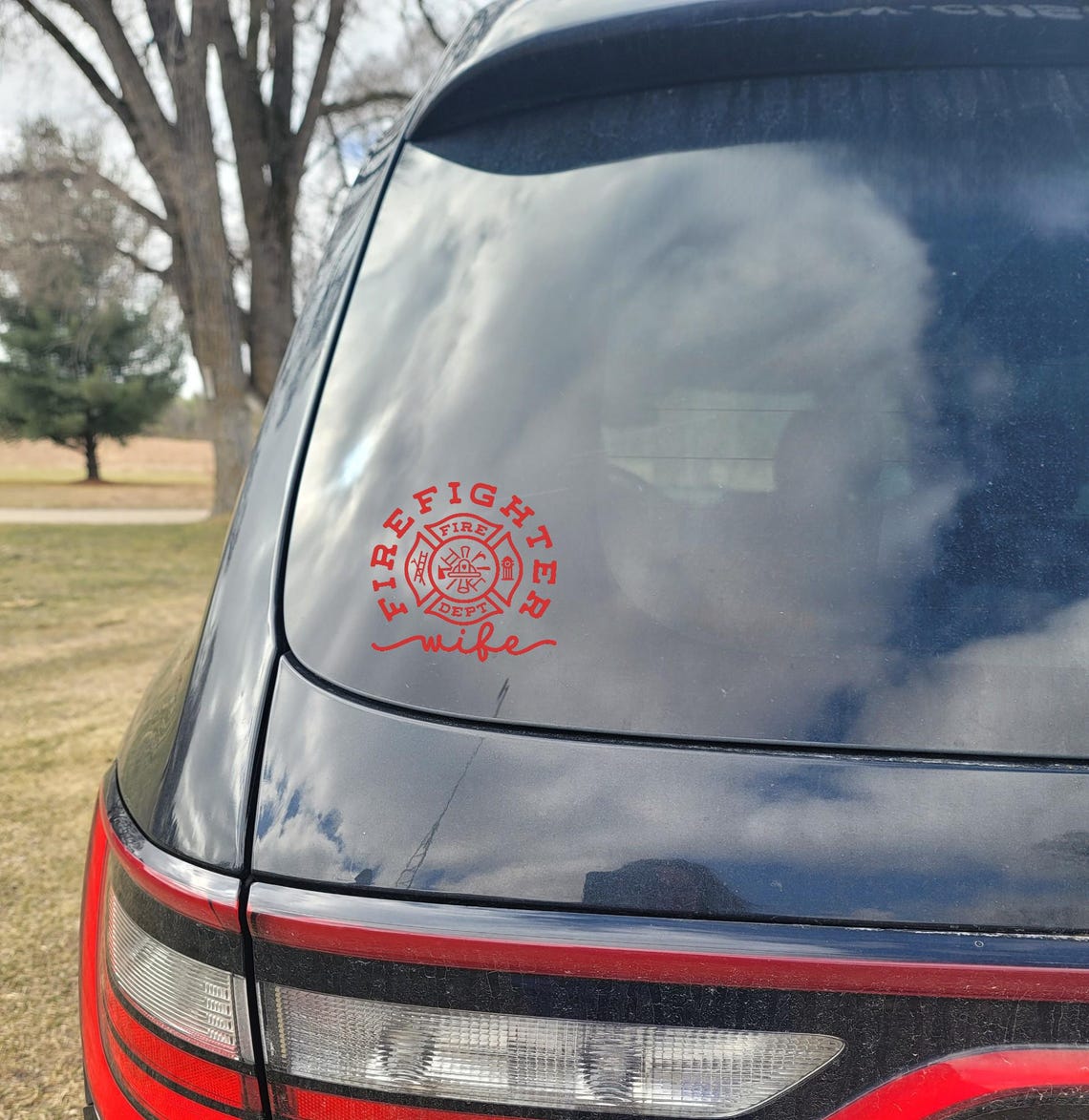 First Responder Car Decals, EMS, Police, Firefighter, Durable Vinyl - Etsy