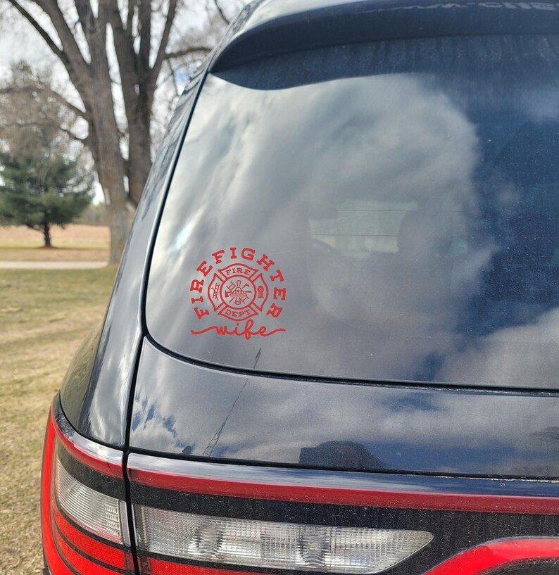 First Responder Car Decals, EMS, Police, Firefighter, Durable Vinyl - Etsy
