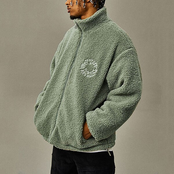 Custom Logo Fleece Jacket - Etsy