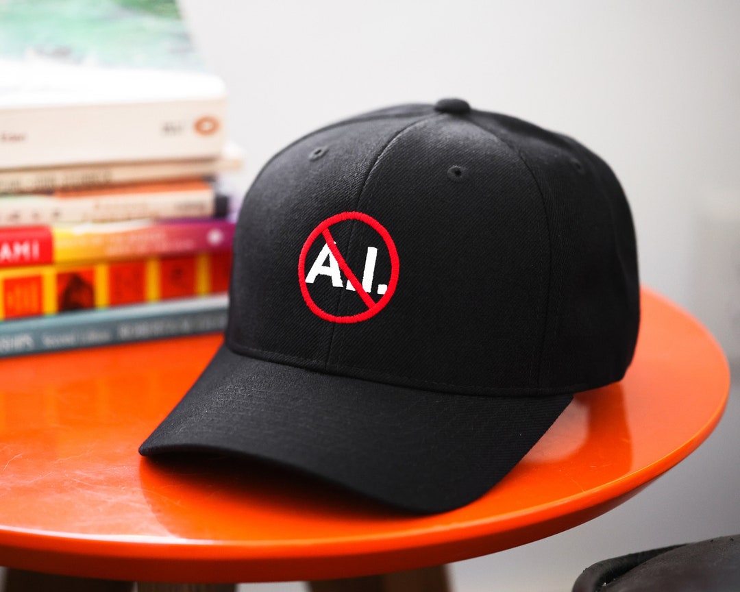 Anti A.I. Embroidered Hat - Artificial Intelligence - Chatgpt - Openai ...