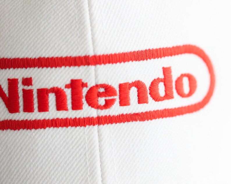 Nintendo Hat - Embroidered -retro Gaming - Etsy