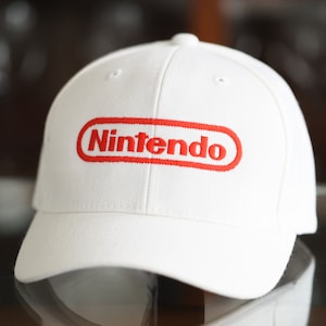 Nintendo Hat - Embroidered -retro Gaming - Etsy