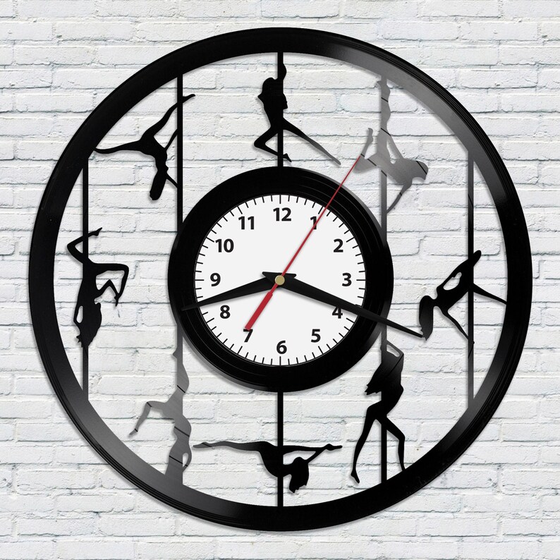 Kamasutra Vinyl Clock Template – Laser Cut CNC File (svg Dxf Cdr ...