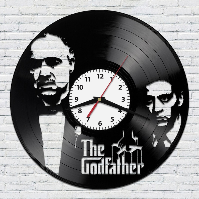 Movie Vinyl Clock SVG – CNC Laser Cut Template (digital Download) - Etsy