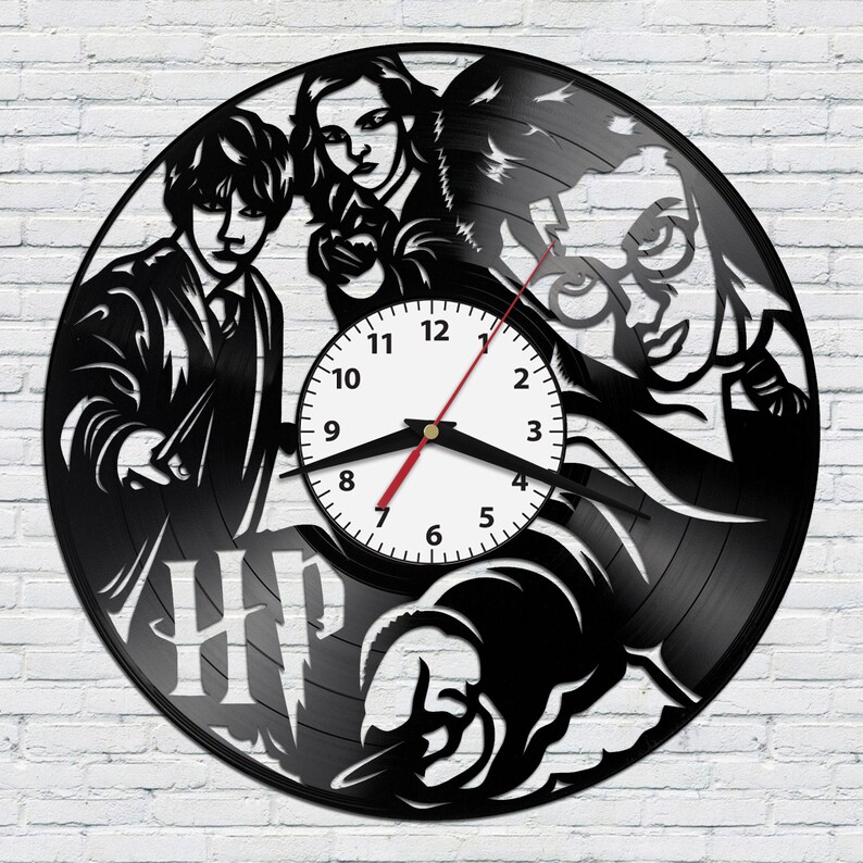 Movie Vinyl Clock SVG – CNC Laser Cut Template (digital Download) - Etsy