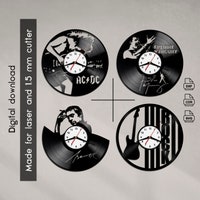 DJ at Turntable DXF SVG – Urban Music Wall Decor – Laser Cut ...