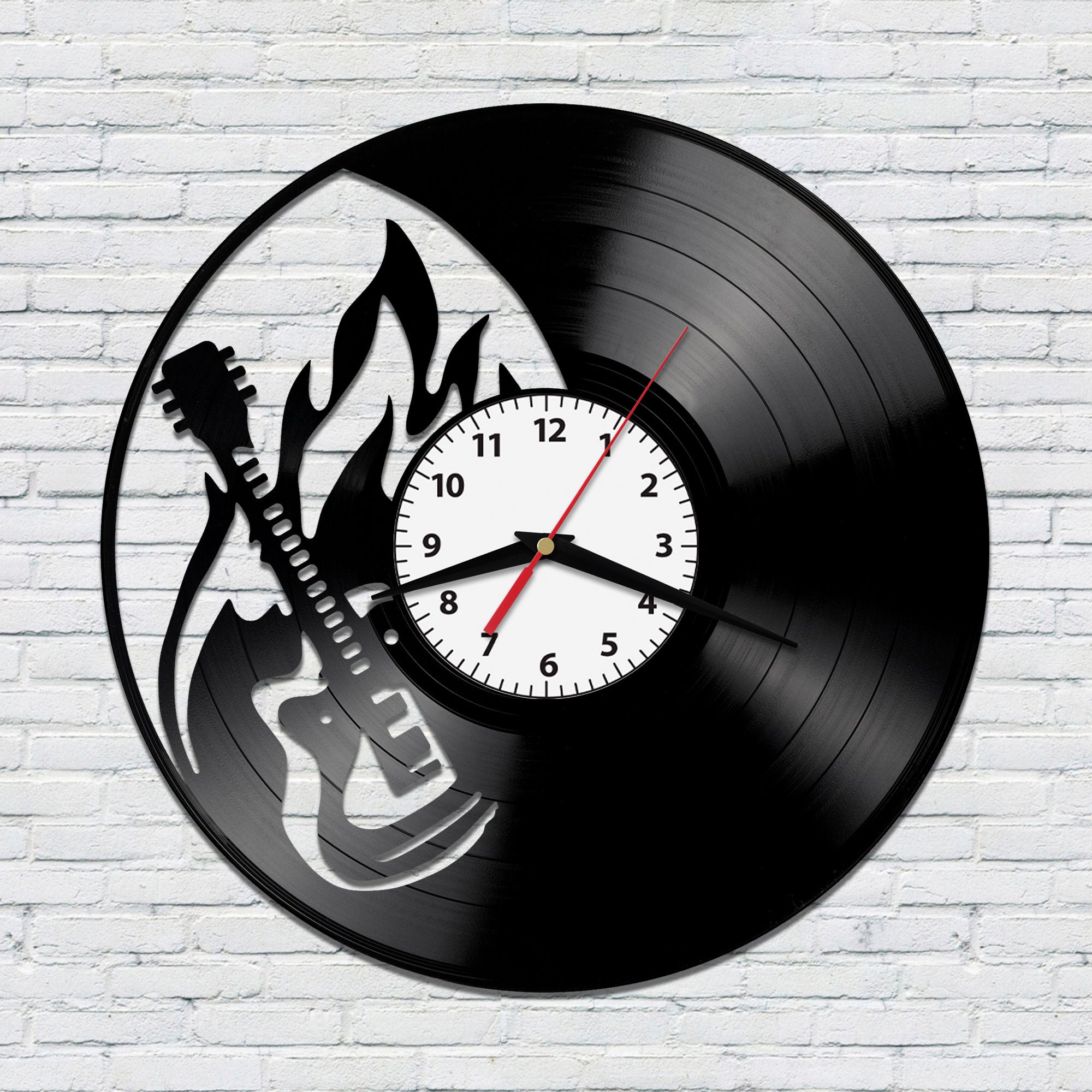 Music Vector File Vinyl Record Clock, Digital Cut File, Cnc Laser Cut ...