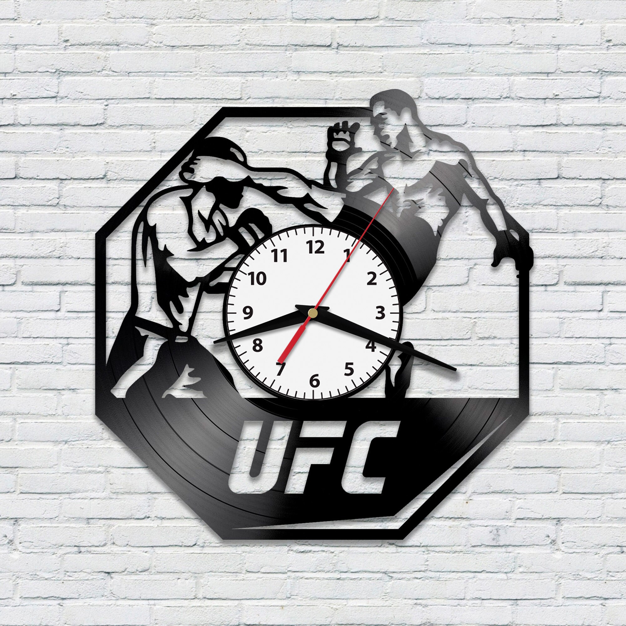 Basketball Cnc Laser Cut File Vinyl Clock, Vinyl Clock Vector Cdr Dxf ...
