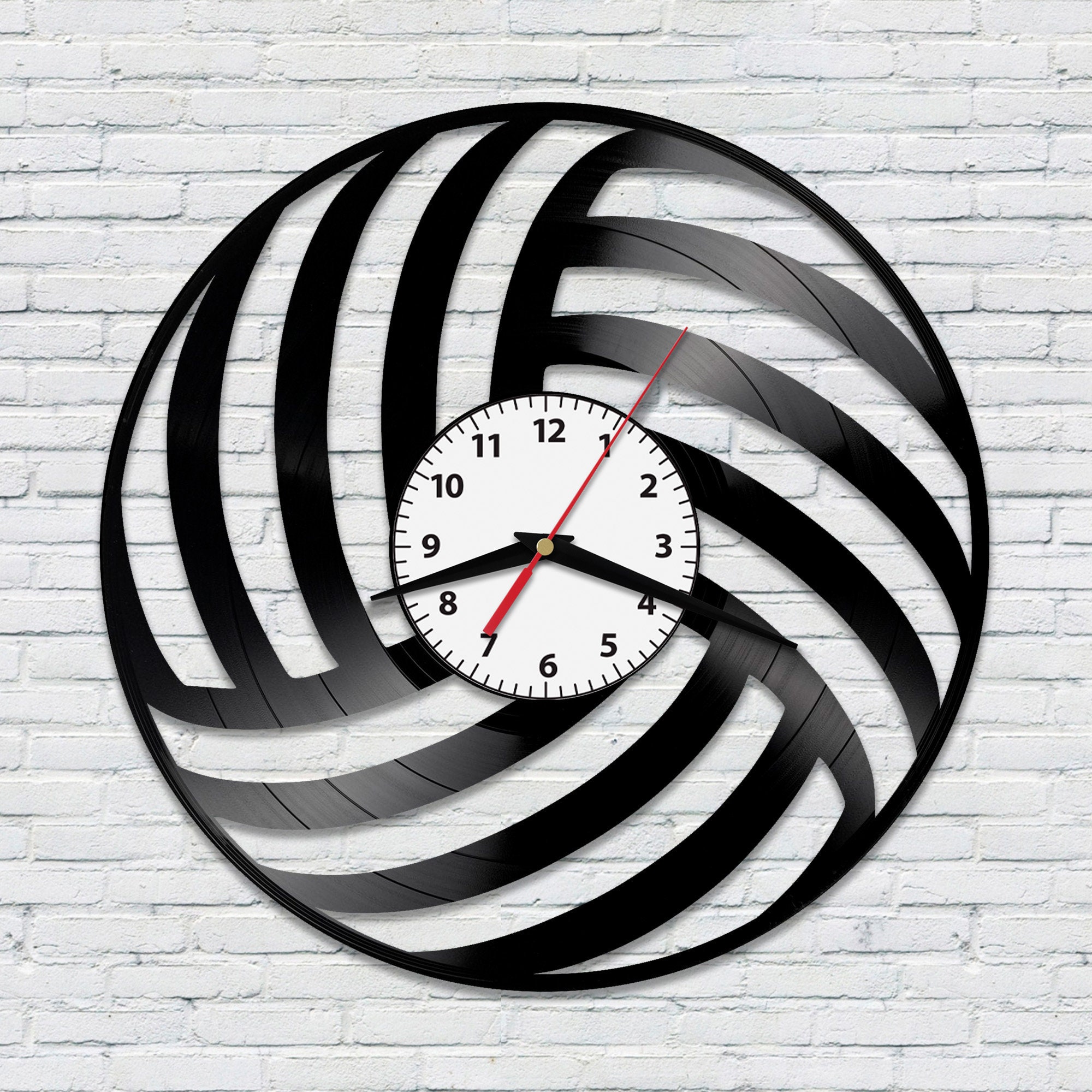 Basketball Cnc Laser Cut File Vinyl Clock, Vinyl Clock Vector Cdr Dxf ...
