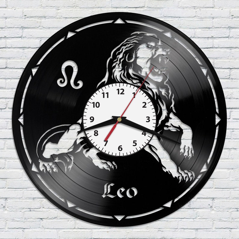 Zodiac Vinyl Clock Template – CNC Laser Cut File (svg Dxf Cdr ...