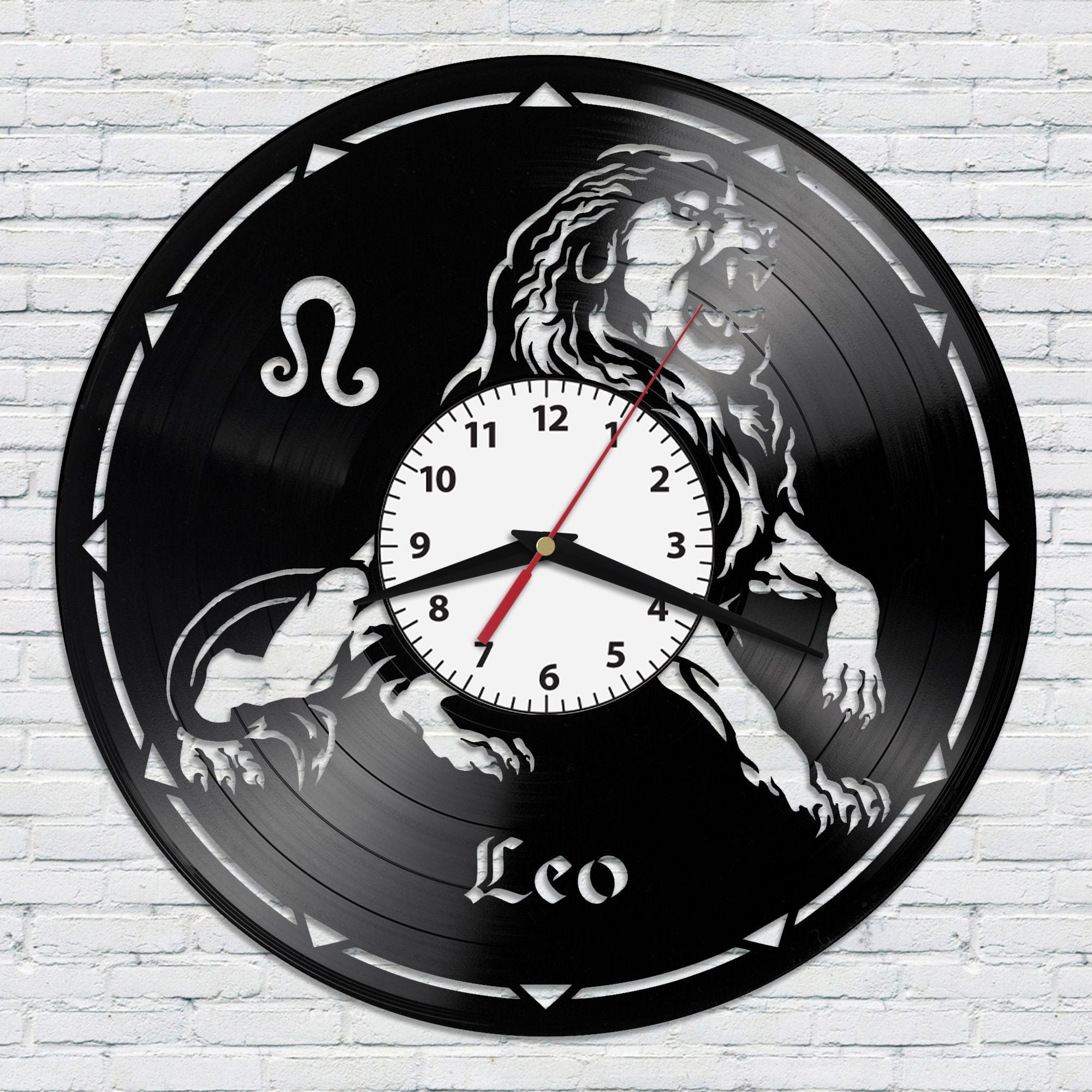 Zodiac Vinyl Clock Template – CNC Laser Cut File (svg Dxf Cdr ...