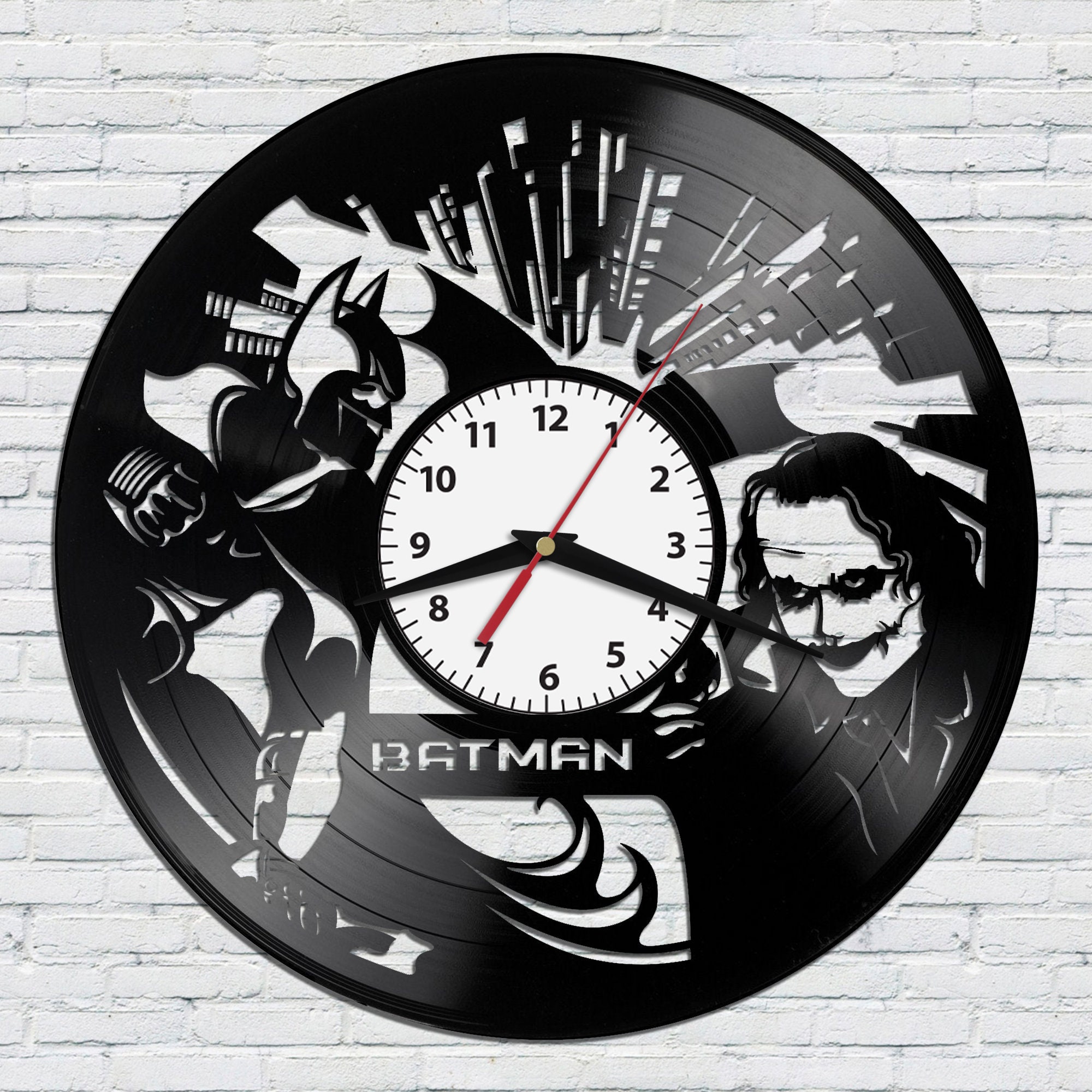 Comics Vinyl Clock Template – CNC Laser Cut File (digital Download) - Etsy