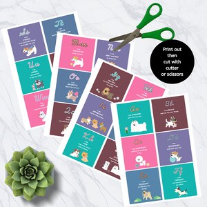Alphabet Affirmation Cards, ABC Affirmations, Alphabet Flashcards ...