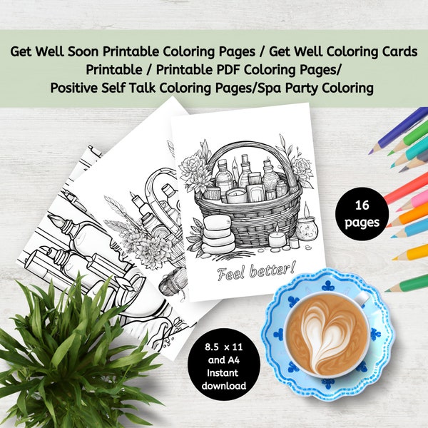 Recovery Coloring Pages - Etsy