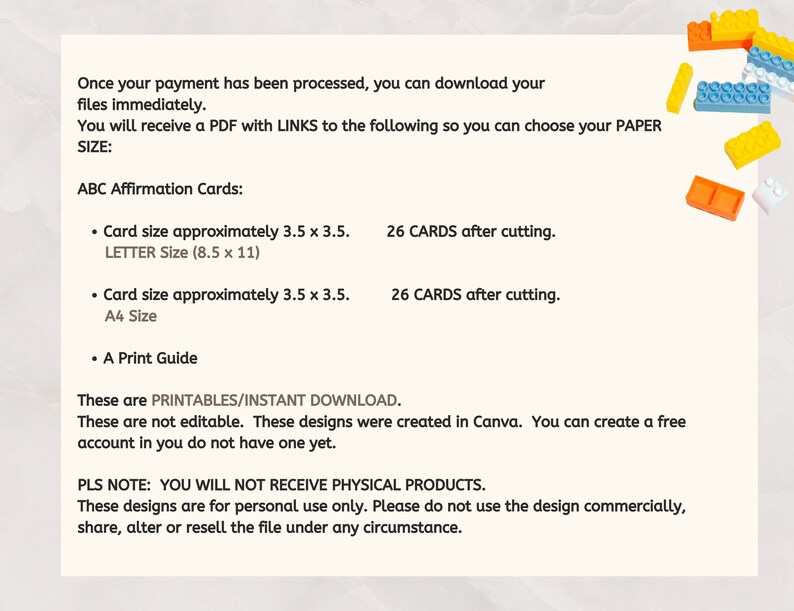 Alphabet Affirmation Cards, ABC Affirmations, Alphabet Flashcards ...