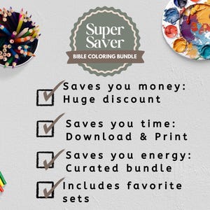 Printable Christian Bible Verse Homeschool Coloring Pages Bundle for ...