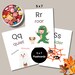 Halloween ABC Flash Cards, Halloween Alphabet Cards, Kids Halloween ...
