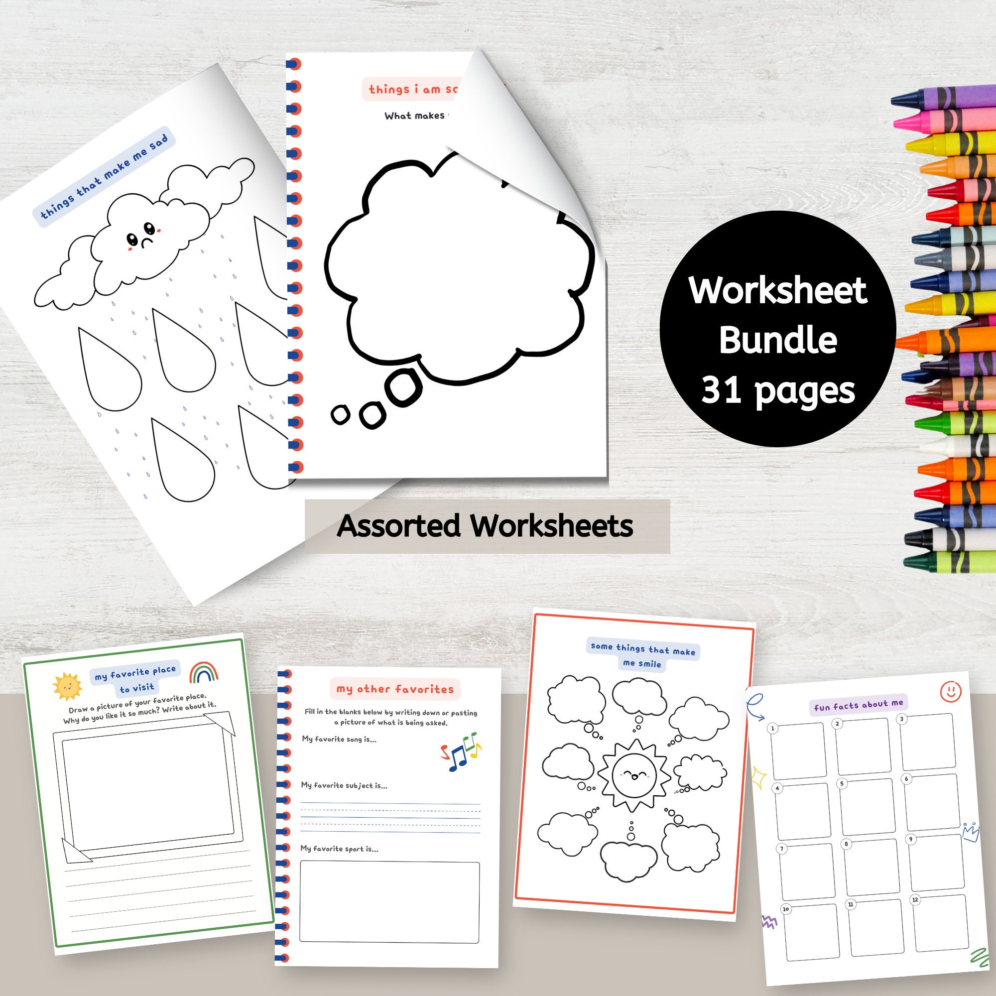 All About Me Activity Sheets, All About Me Worksheets Kids, Printable ...