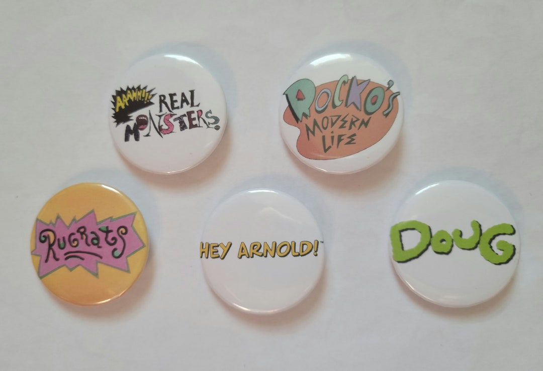 Retro Kid Show 1.5" Button Set - Etsy