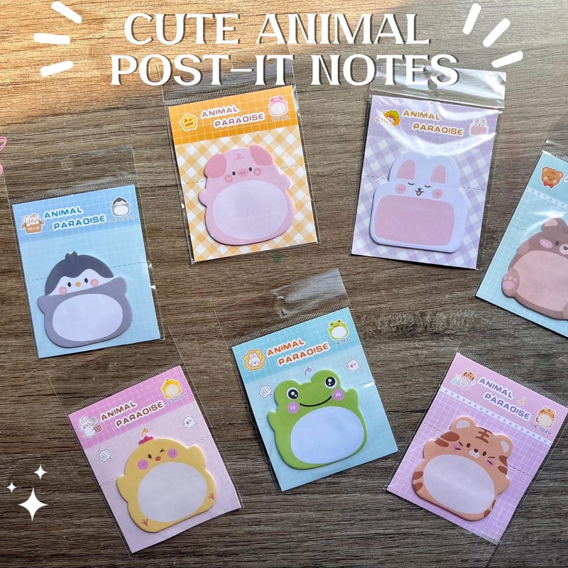 Korean Sticky Note - Etsy