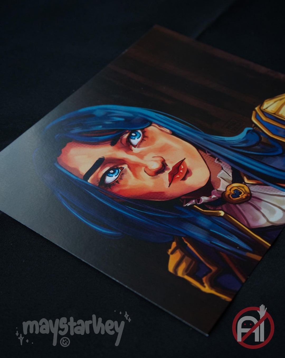 Arcane Vi and Caitlyn Portraits, Fanart - Etsy Canada