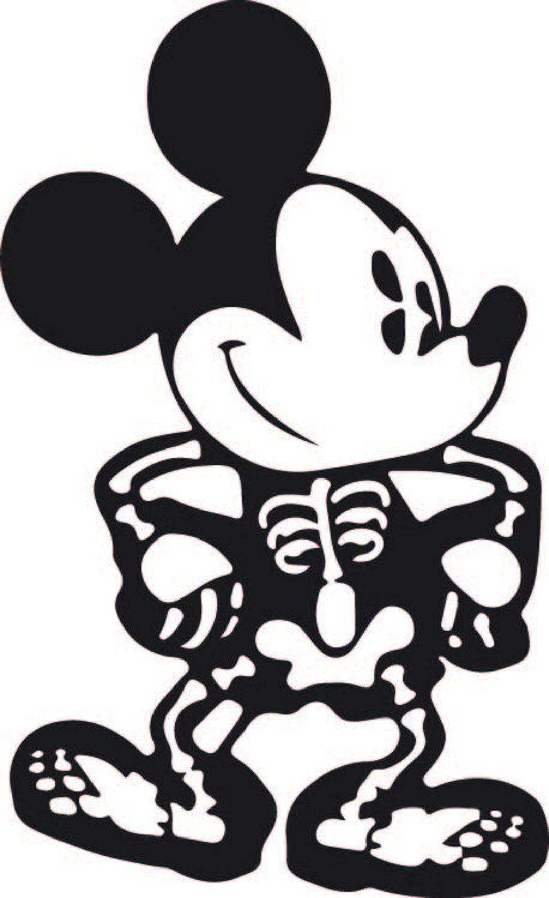 Digital Halloween Mickey Skeleton Download - Etsy