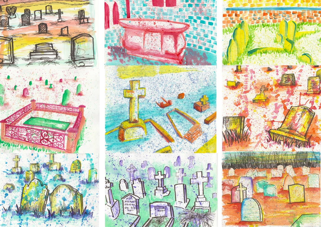 Living Graveyard - Etsy