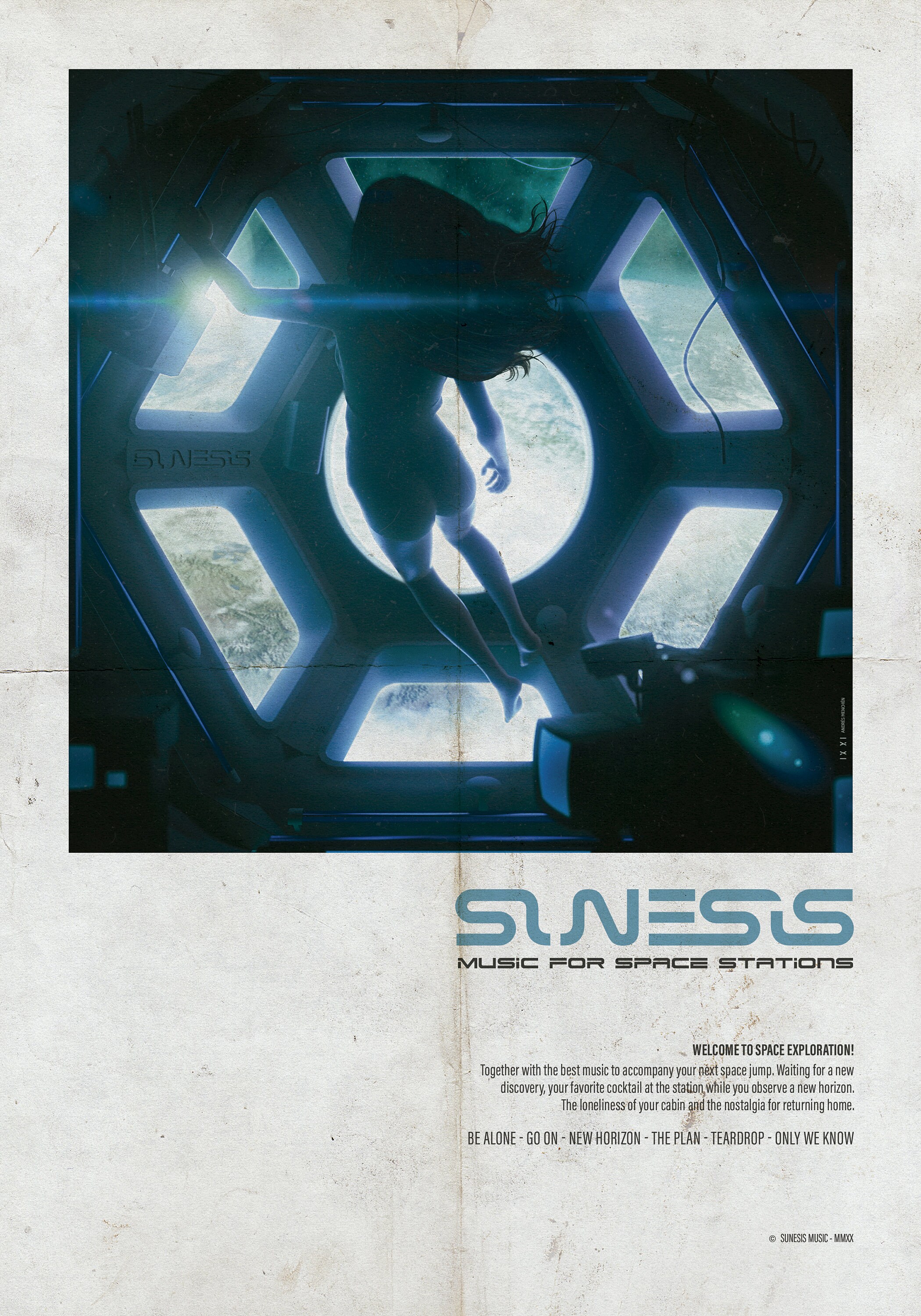 Music for Space Stations EP Poster - Etsy