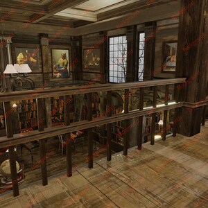 Creepy Library Bundle Backgrounds for Photography Compositions - Etsy