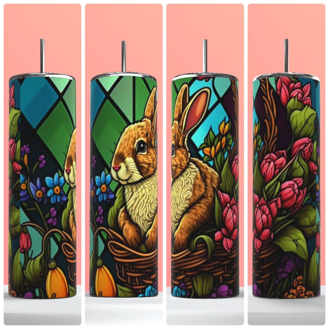 Stained Glass Easter Bunny - Etsy