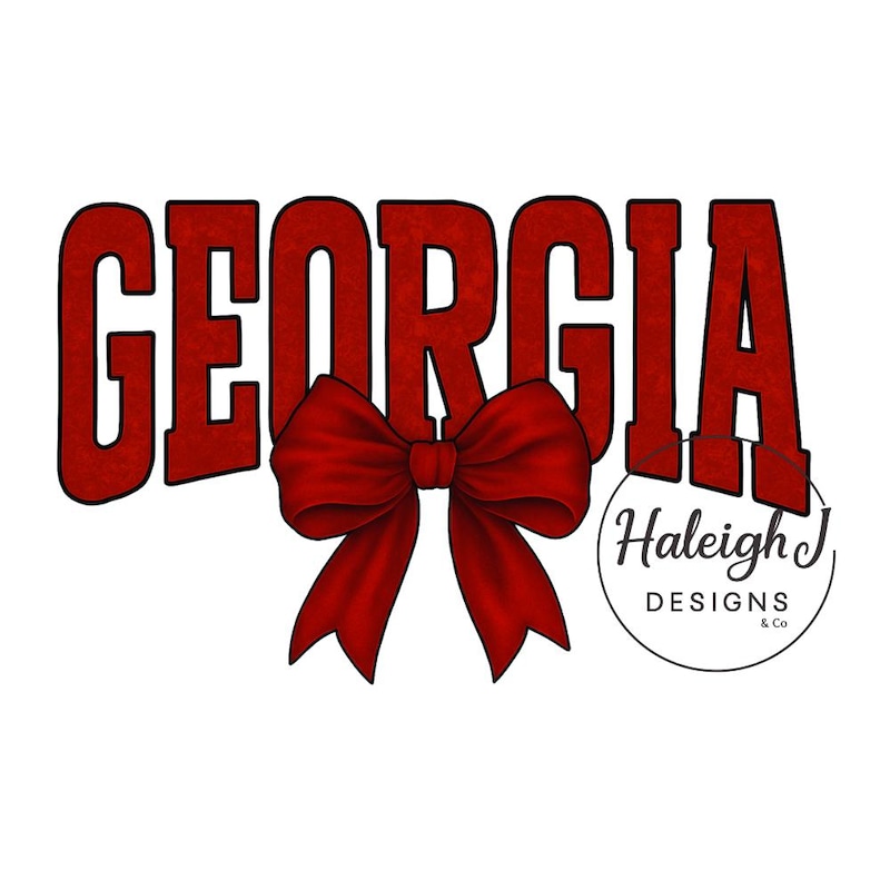 Girly Georgia Bulldogs - Etsy