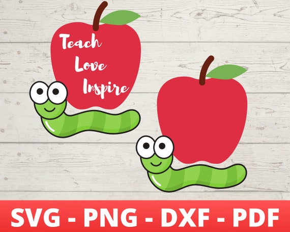 Teacher SVG School SVG Png Dxf Pdf Digital Download - Etsy