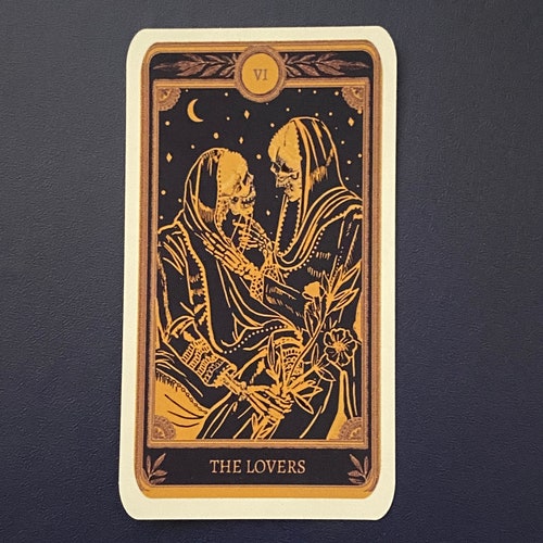 The Lovers Bundle SVG the Lovers Tarot Card Svg Skeleton - Etsy