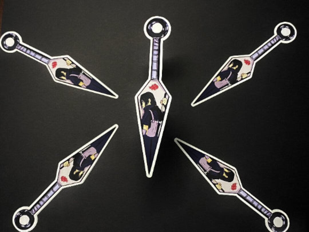 Kunai Sticker 4 - Etsy