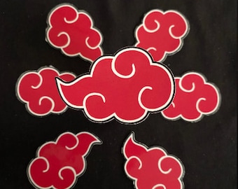 Akatsuki Cloud Sticker - Etsy