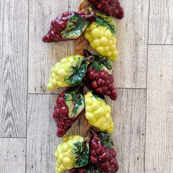 Ceramic Grapes - Etsy