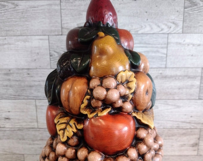Vintage Holland Mold Ceramic Fruit Topiary Tree Hobbyist Hand - Etsy