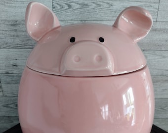 Pig Canister - Etsy