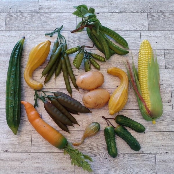 Plastic Vegetables - Etsy