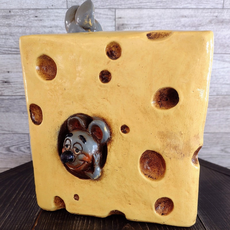 Mouse on Cheese - Etsy