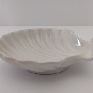 Vintage White Ceramic Seashell Bowls Dishes Set of 6 Japan/vintage ...