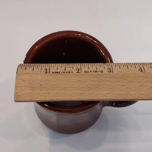 Vintage Rego Brown Glaze Sturdy Heavy Restaurant Coffee Mugs Set of 4 ...