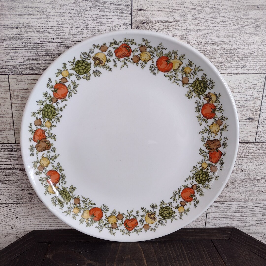 Vintage Pyroceram Tableware Ceramic Spice of Life Small Plate by ...