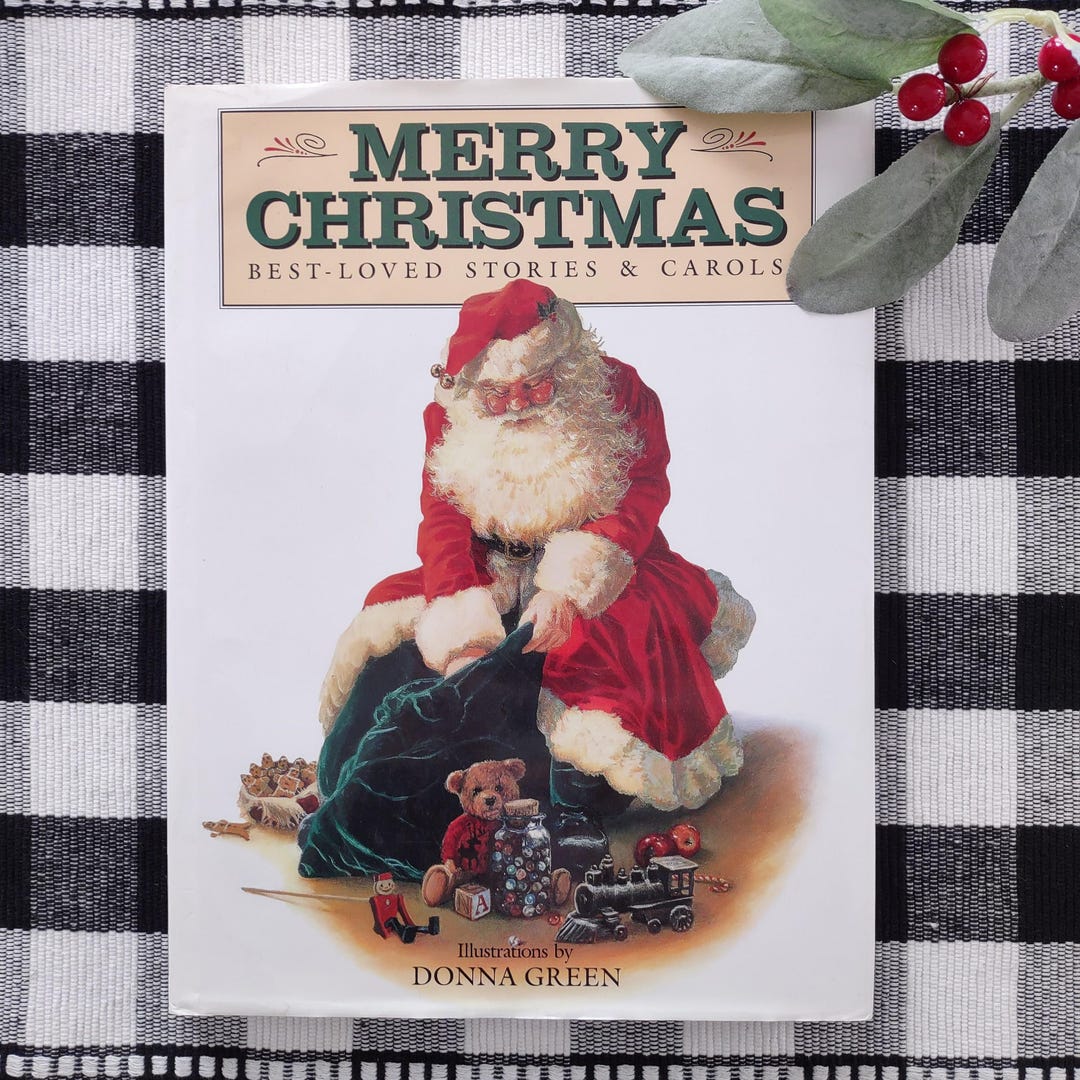 Vintage 1992 “merry Christmas Best-loved Stories & Carols ...