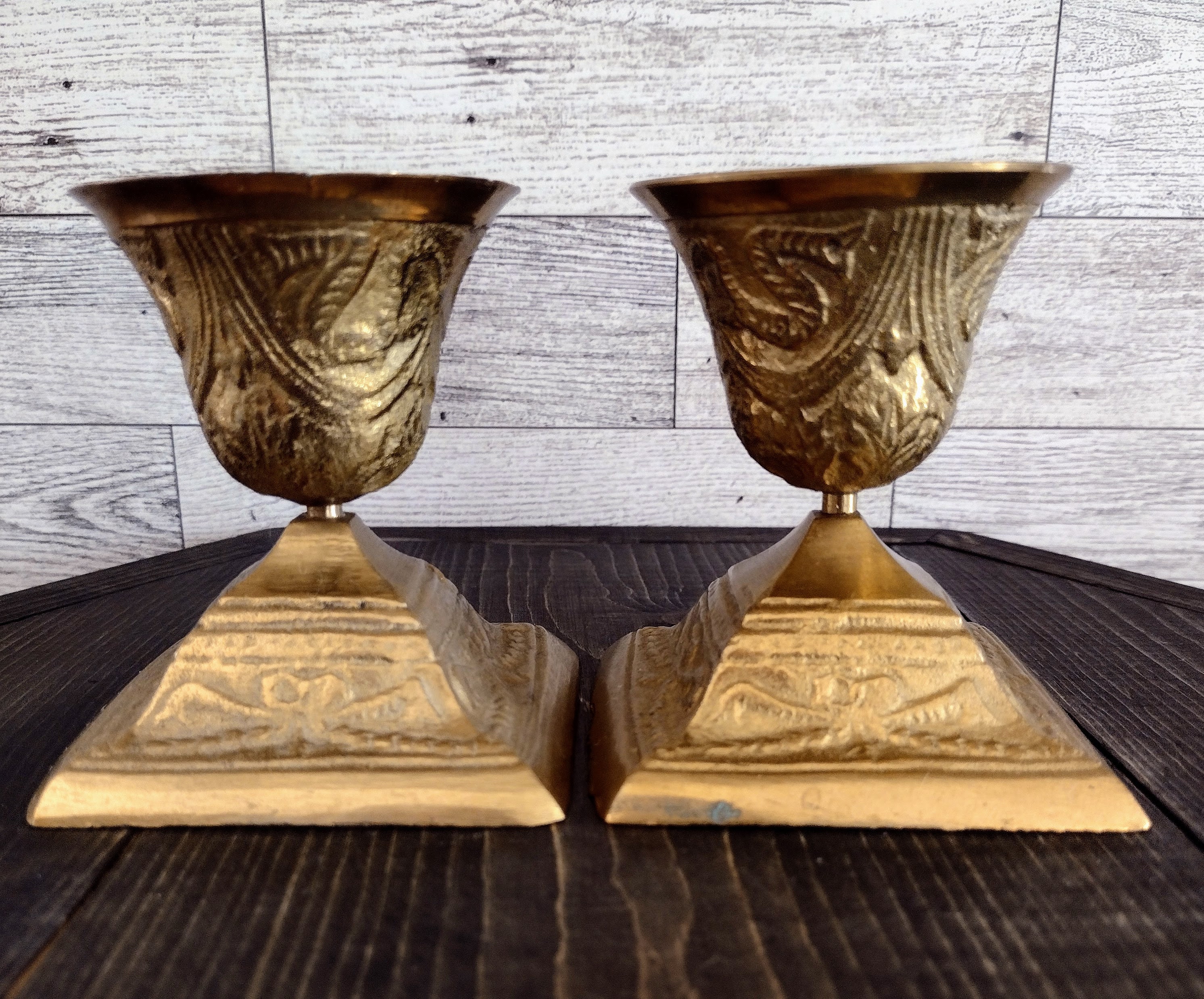 Brass Communion Cups